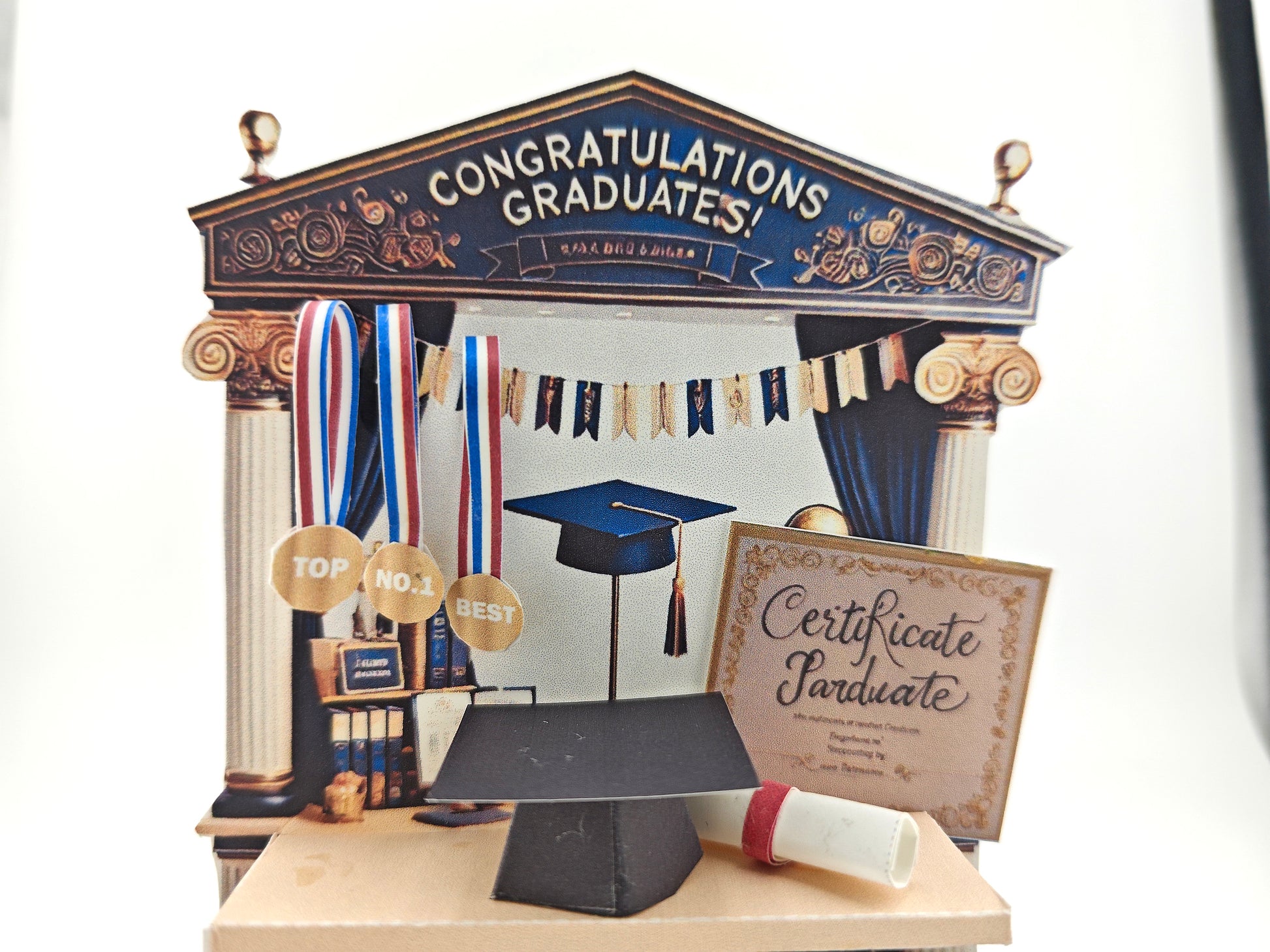 Congratulation graduates stand, graduates presents – Build My Mini