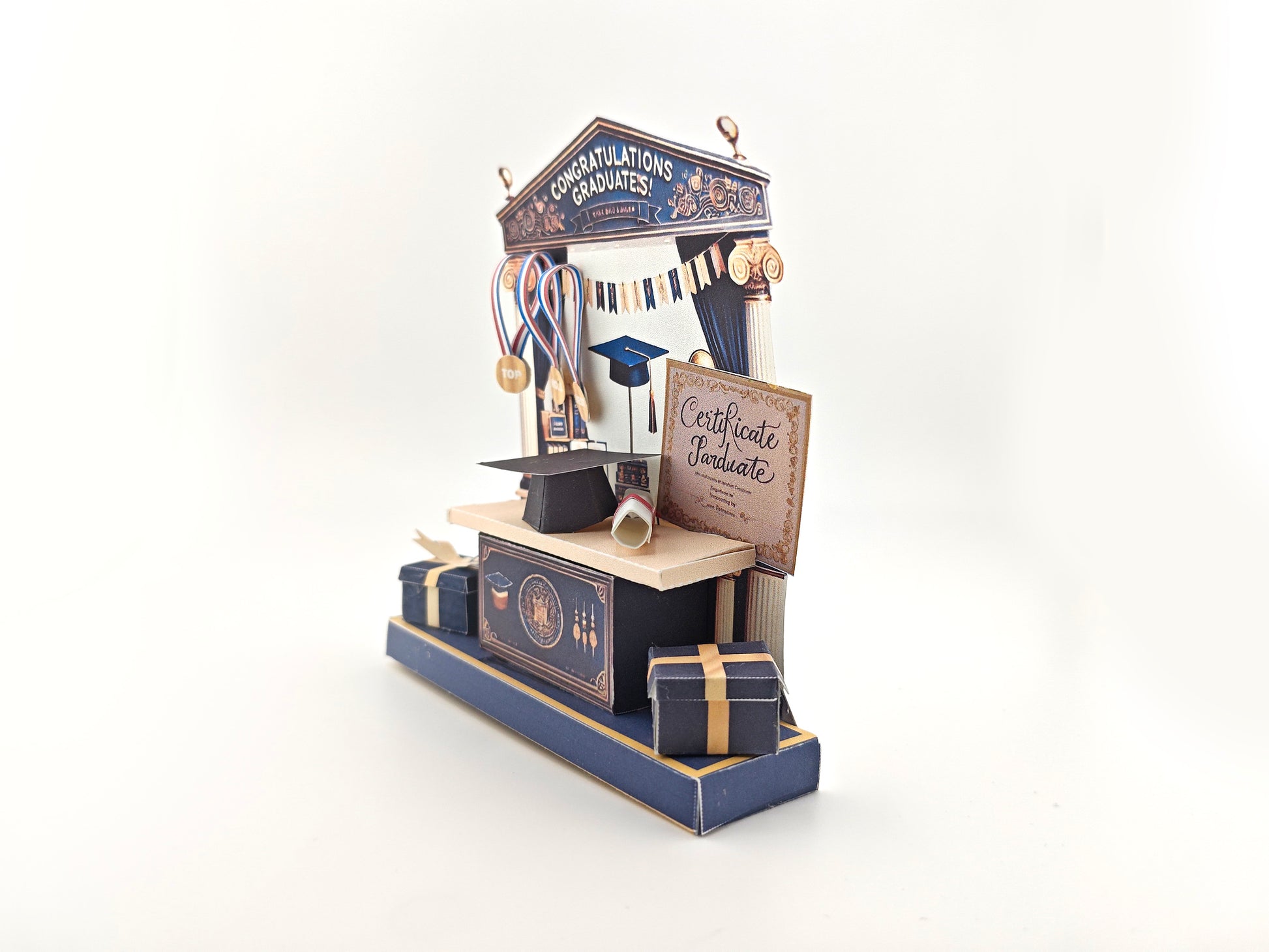 Congratulation graduates stand, graduates presents – Build My Mini